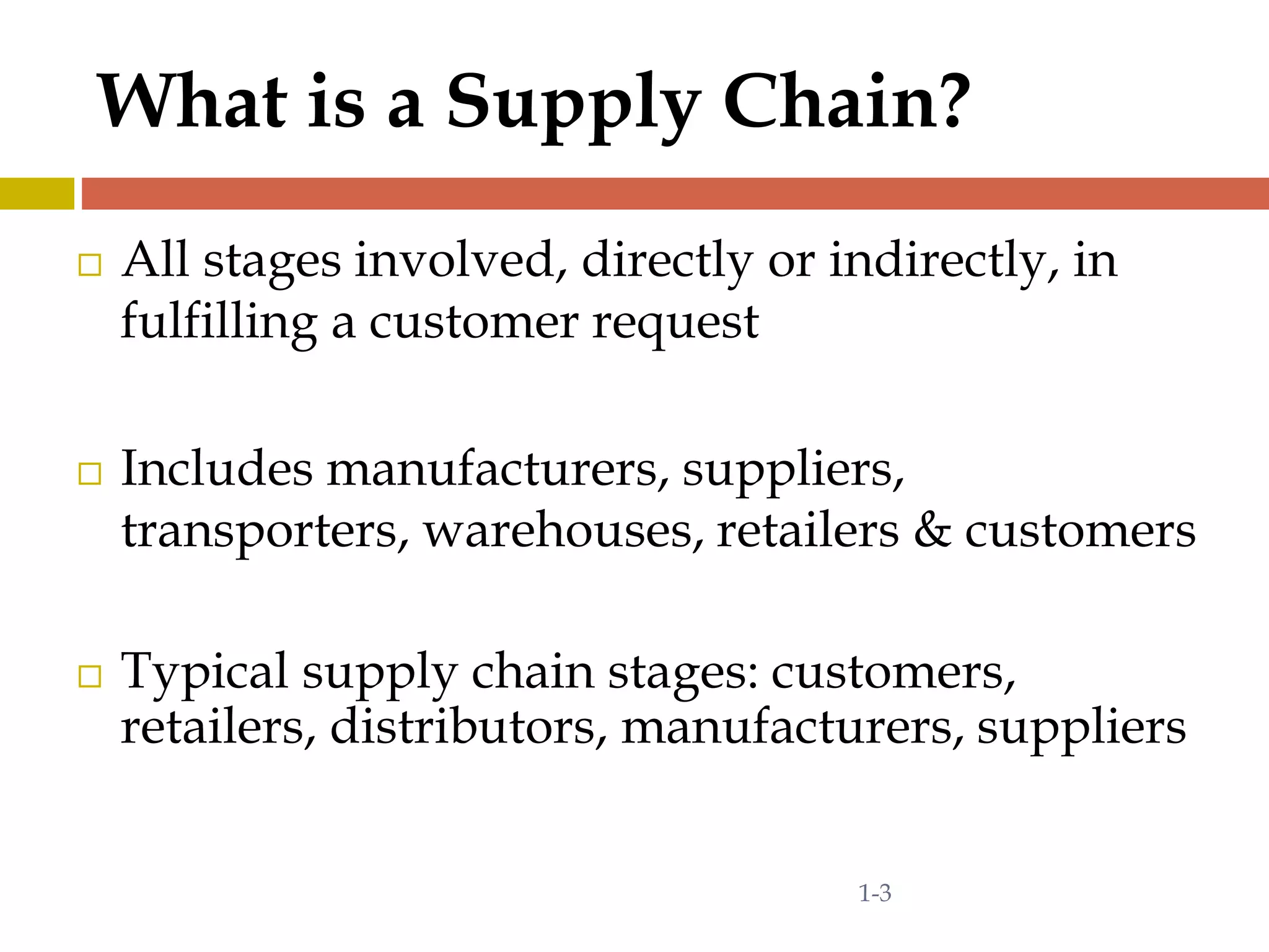 Process view of scm & value chain analysis | PPTX