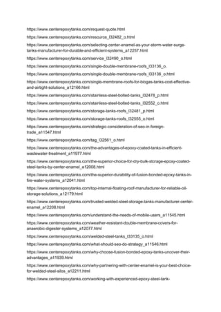 Process Water Tanks_ Essential Benefits, Applications, and Selection ...