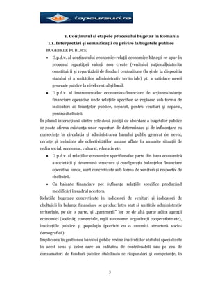 Procesul bugetar | PDF