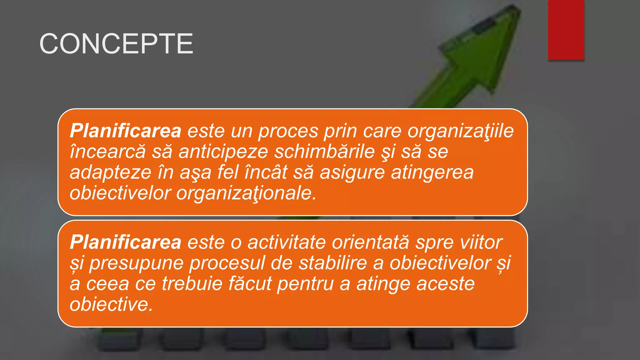Procesul de planificare a activitatii | PPTX