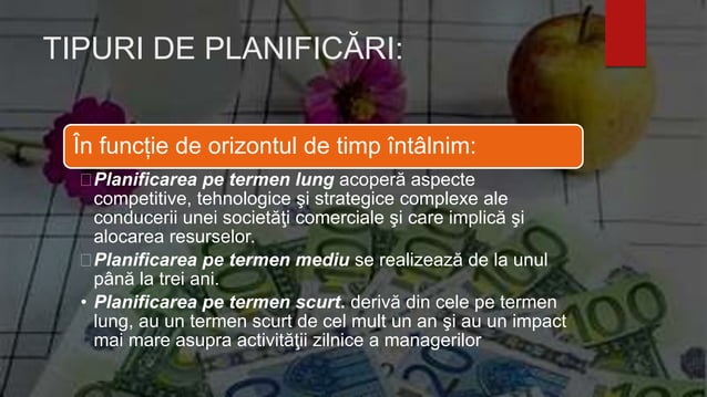 Procesul de planificare a activitatii | PPTX