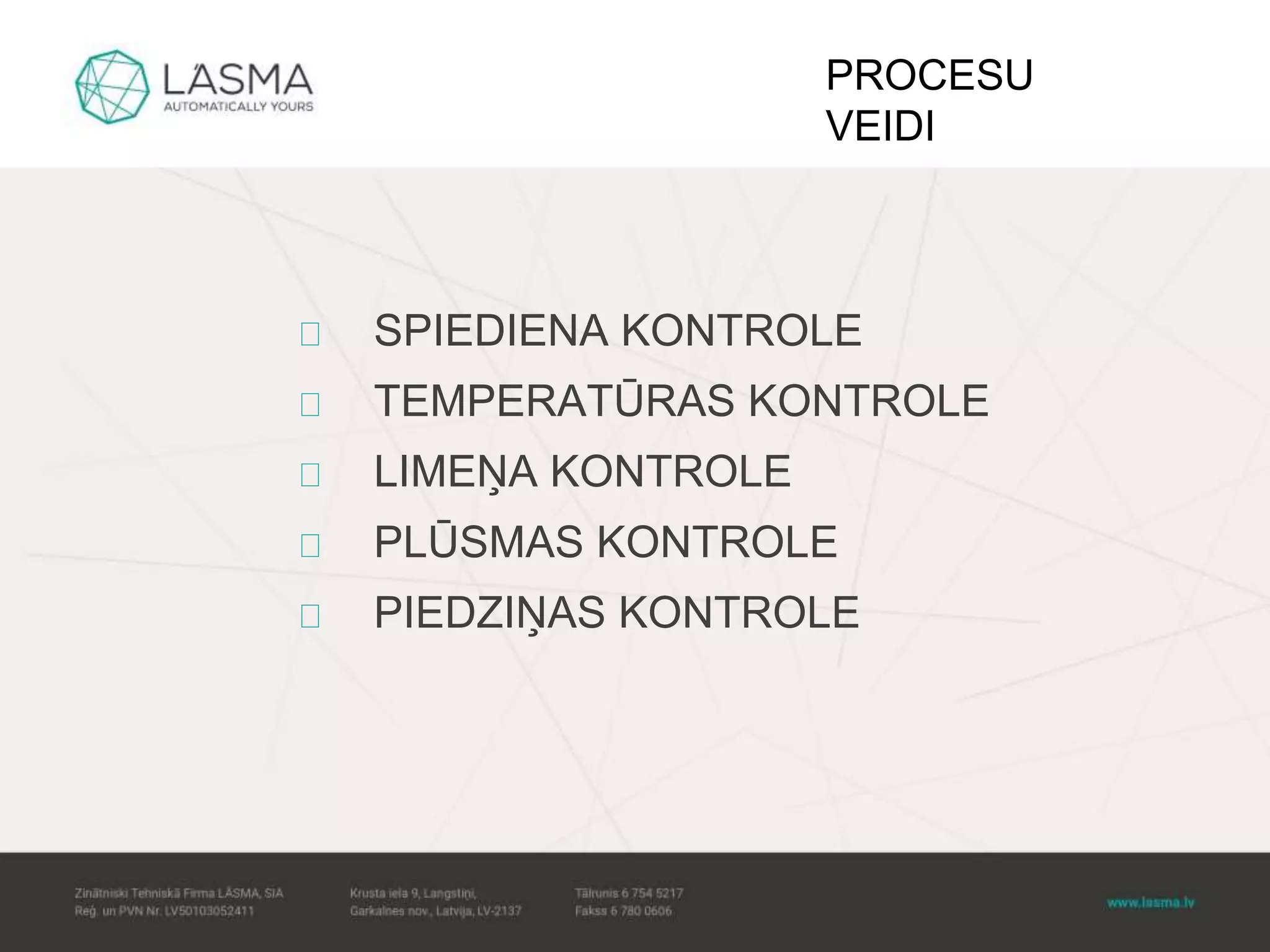 Procesu vadība apkures sistēmās | PPTX