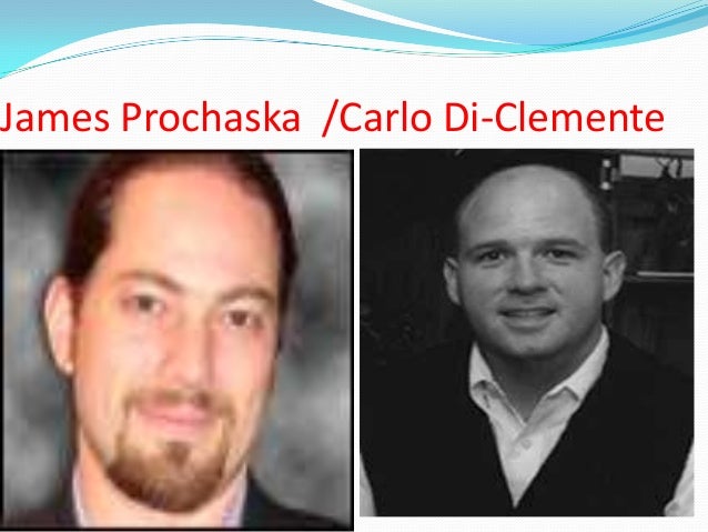 Prochaska and DiClemente's Trans-theoretical Model of Change. By Ther…