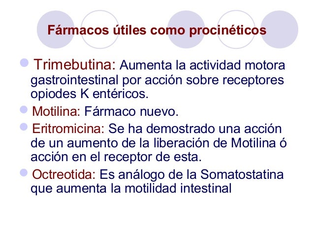 Procineticos y antiulcerosos