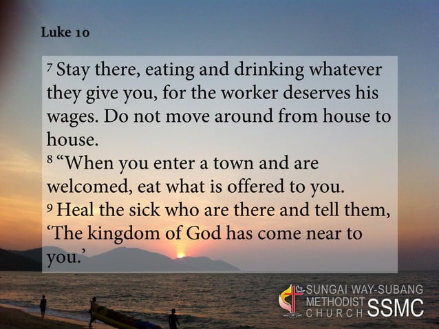 Proclaiming christ's message | PPT