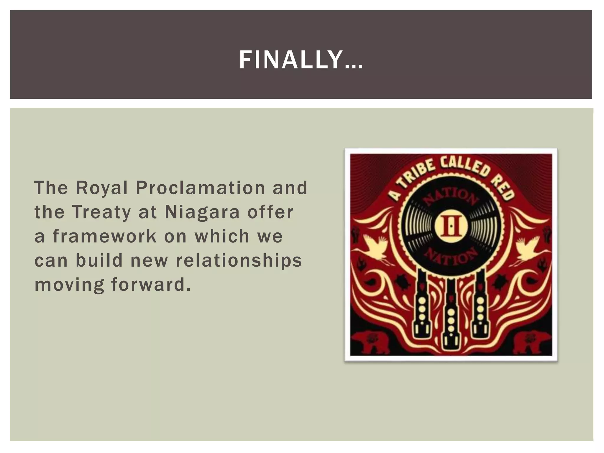 Proclamation and Treaty | PPTX