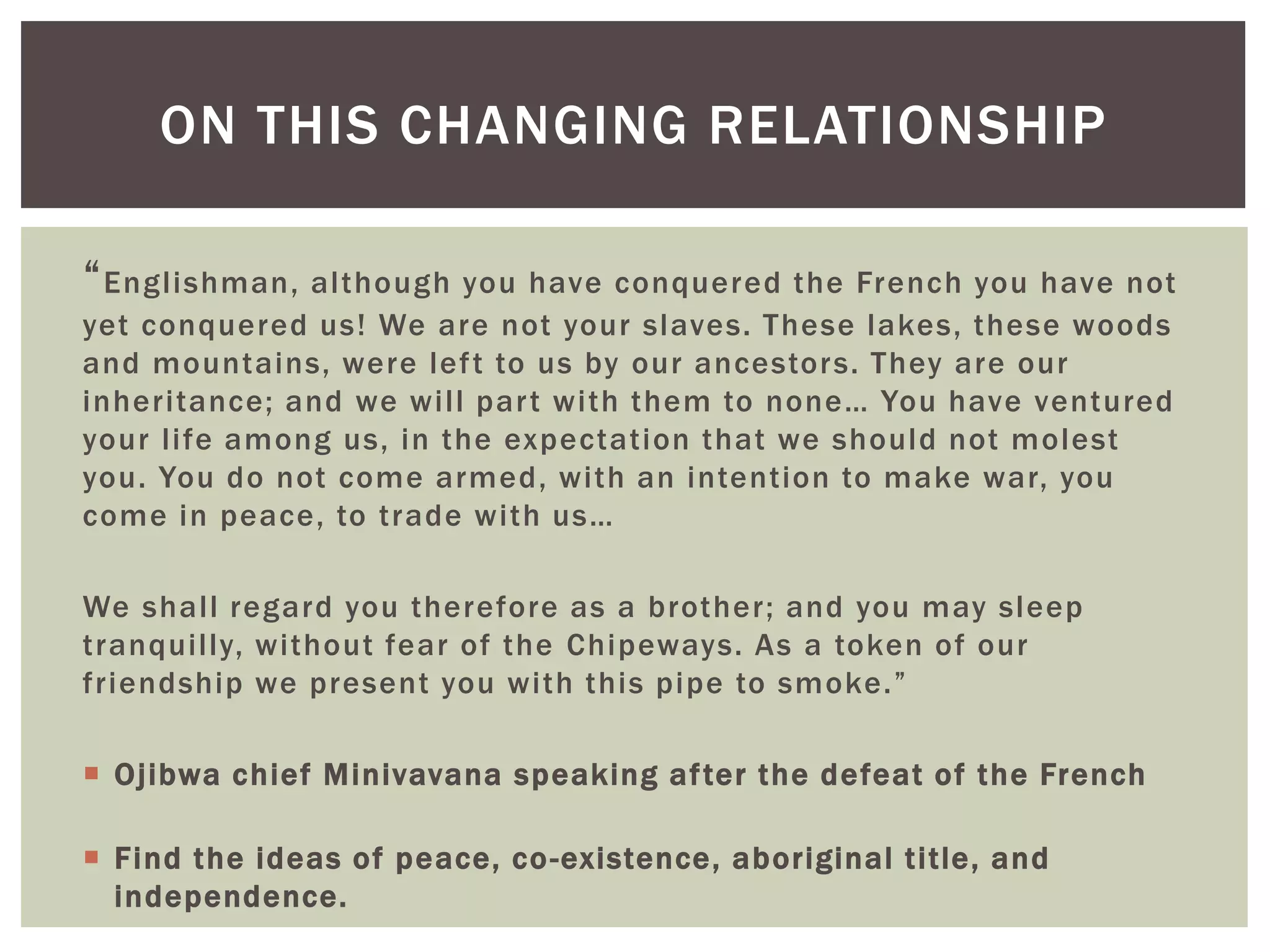 Proclamation and Treaty | PPTX