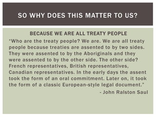 Proclamation and Treaty | PPTX