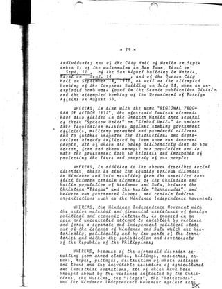 Proclamation no 1081 | PDF