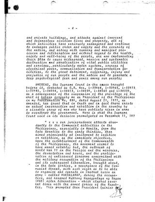 Proclamation no 1081 | PDF