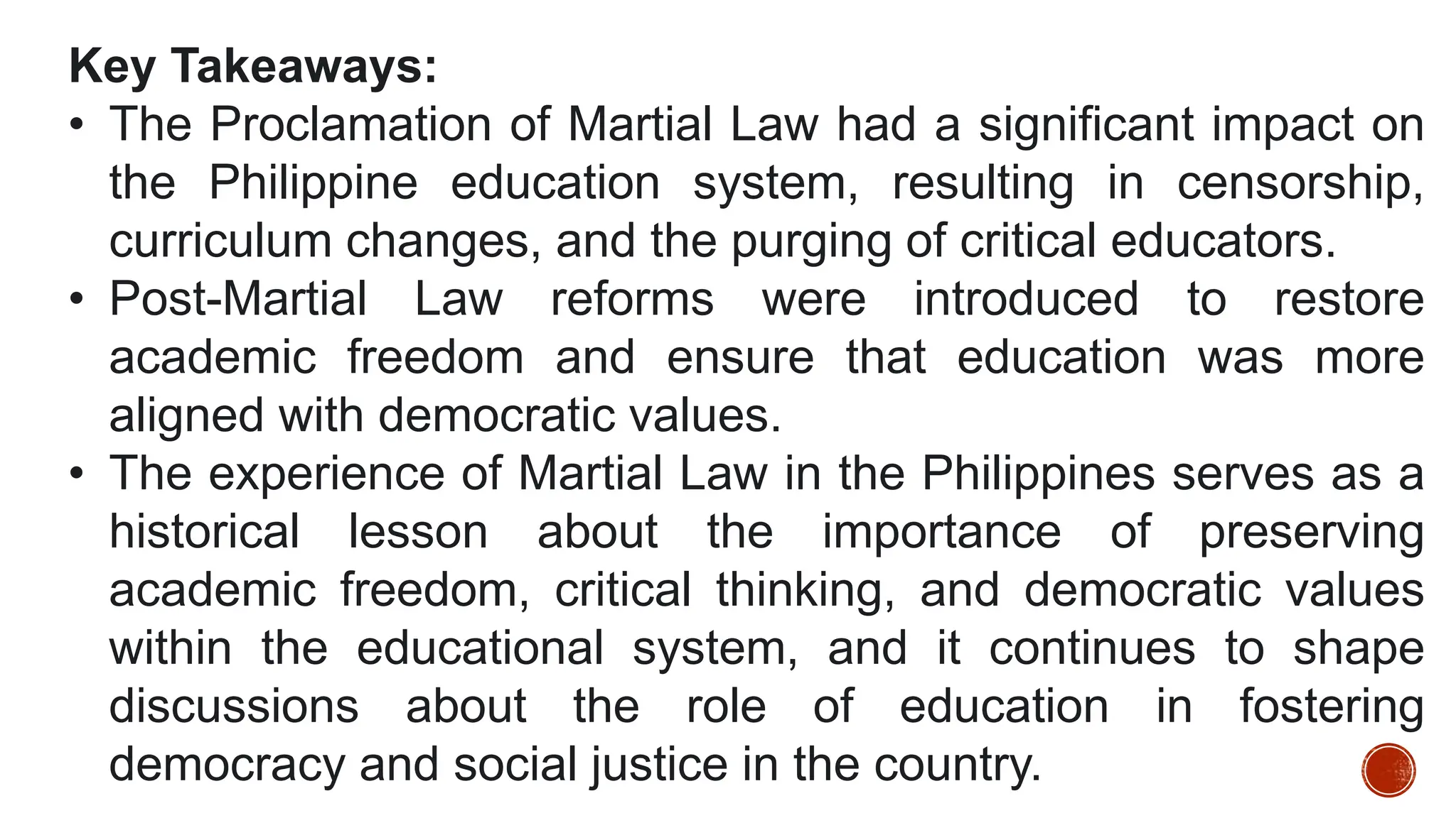 Proclamation of Martial Law under Former President Marcos.pptx