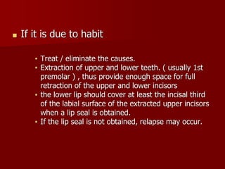 Proclined Upper Incisors | PPTX | Dental Health | Diseases and Conditions