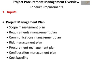 procurement Management | PPTX
