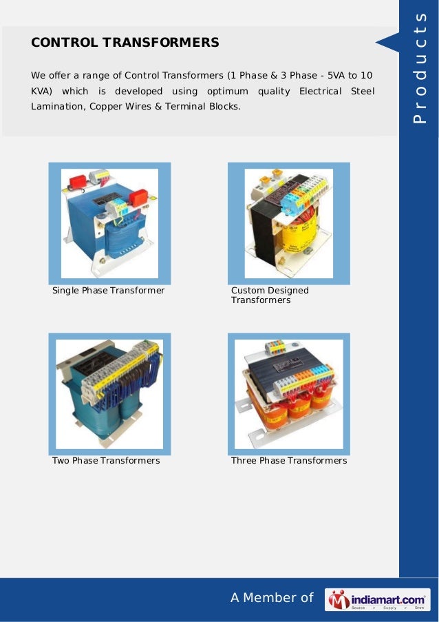 Single Phase Transformer By Procon Controls