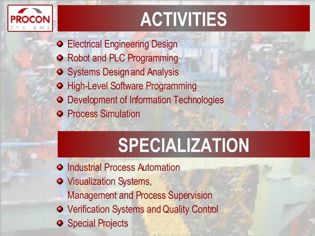 Procon Systems Presentation.2007.Eng