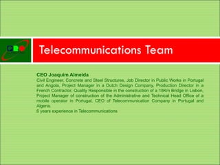 Proconsultores Telecommunication Presentation | PPS