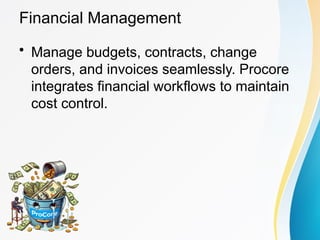 Procore Construction Software: Transforming Project Management | PPTX