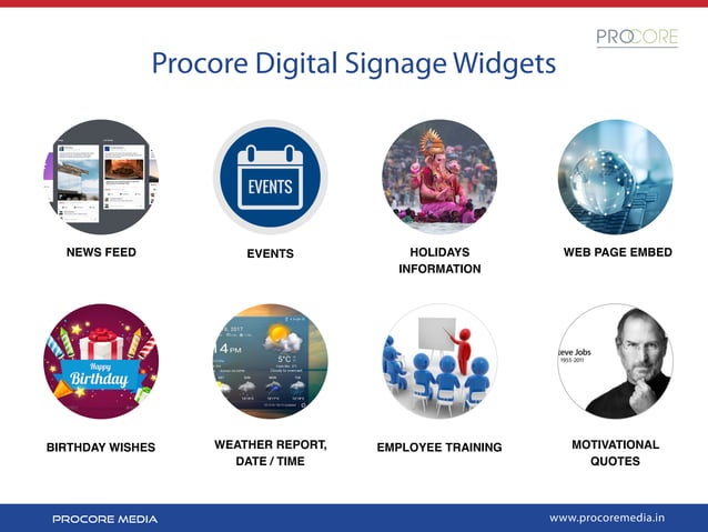 ProCore Corporate Digital Signage Solutions | PDF | Computing ...