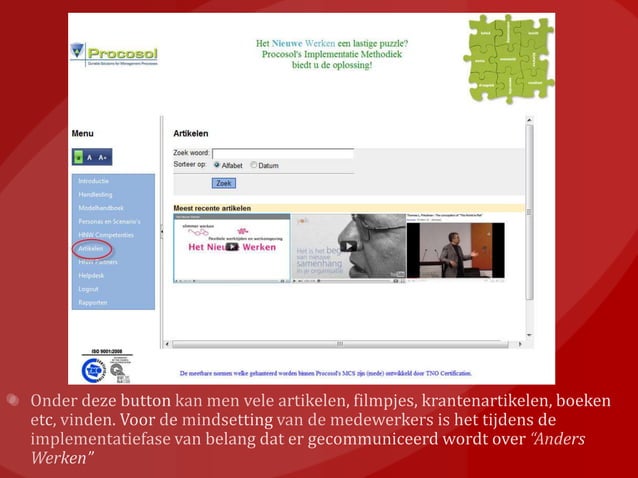 Procosol Implementation Method Presentatie Hnw | PPT