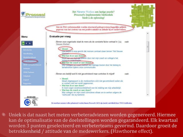 Procosol Implementation Method Presentatie Hnw | PPT