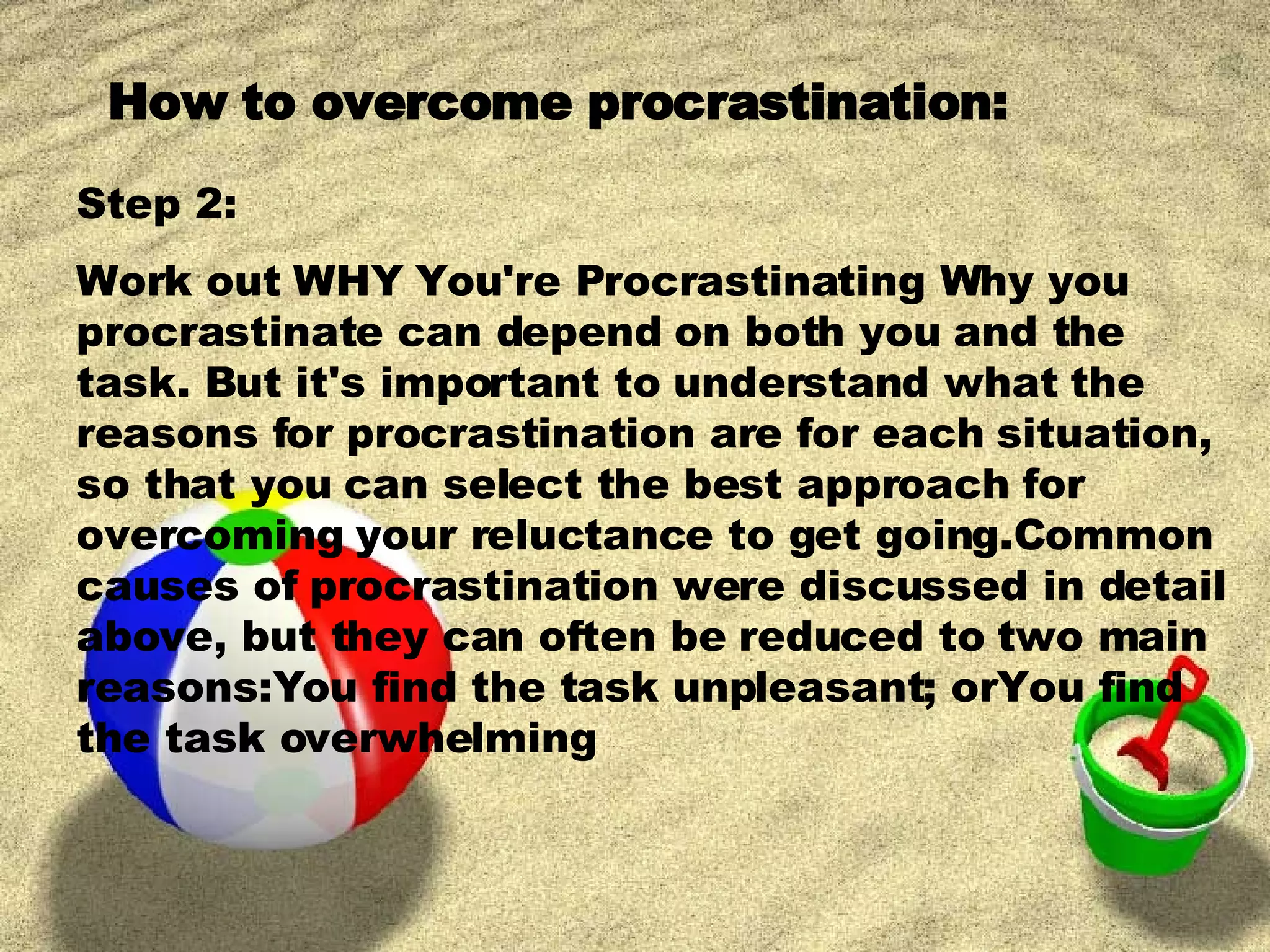 Procrastination | PPT