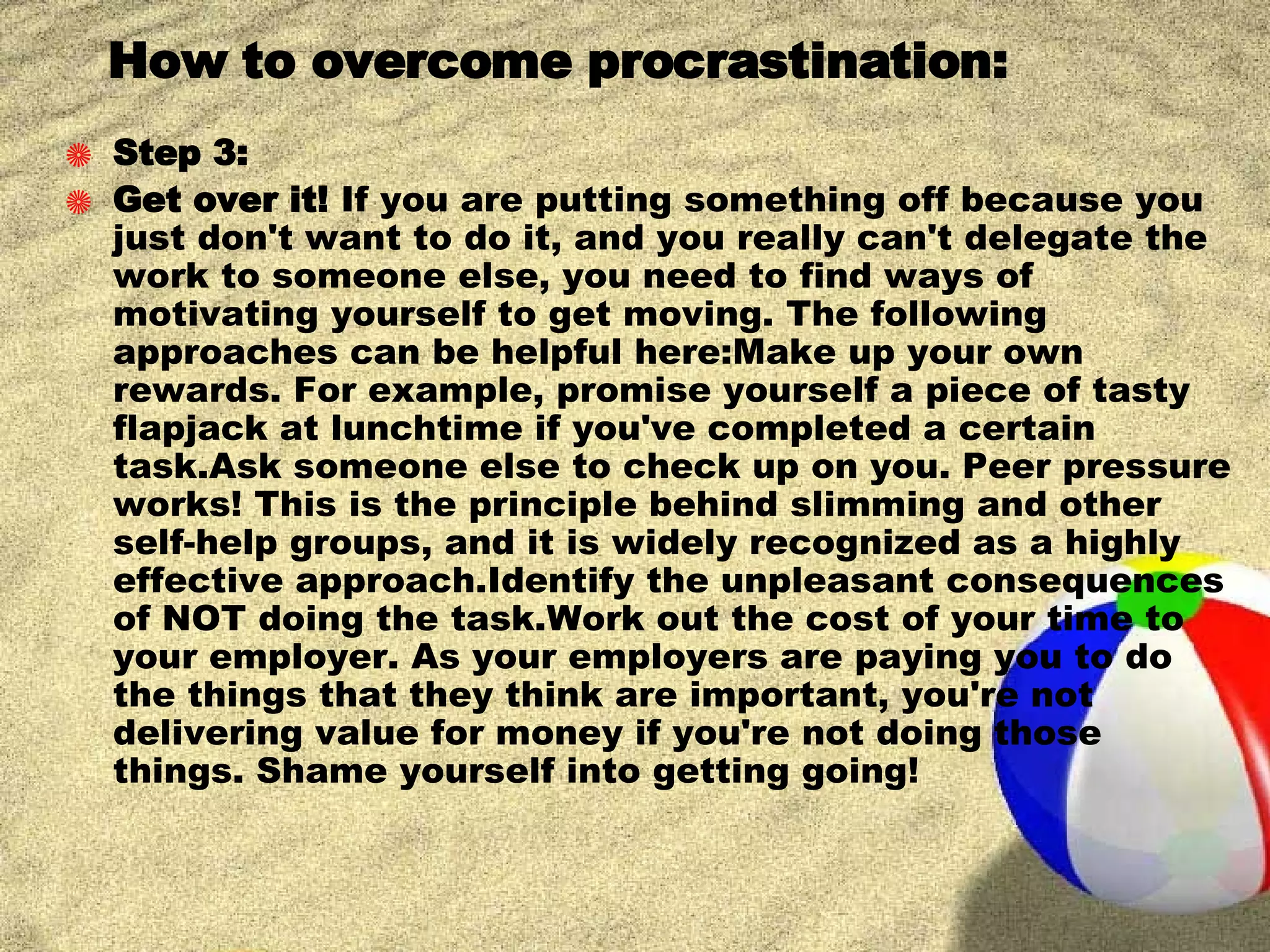 Procrastination | PPT