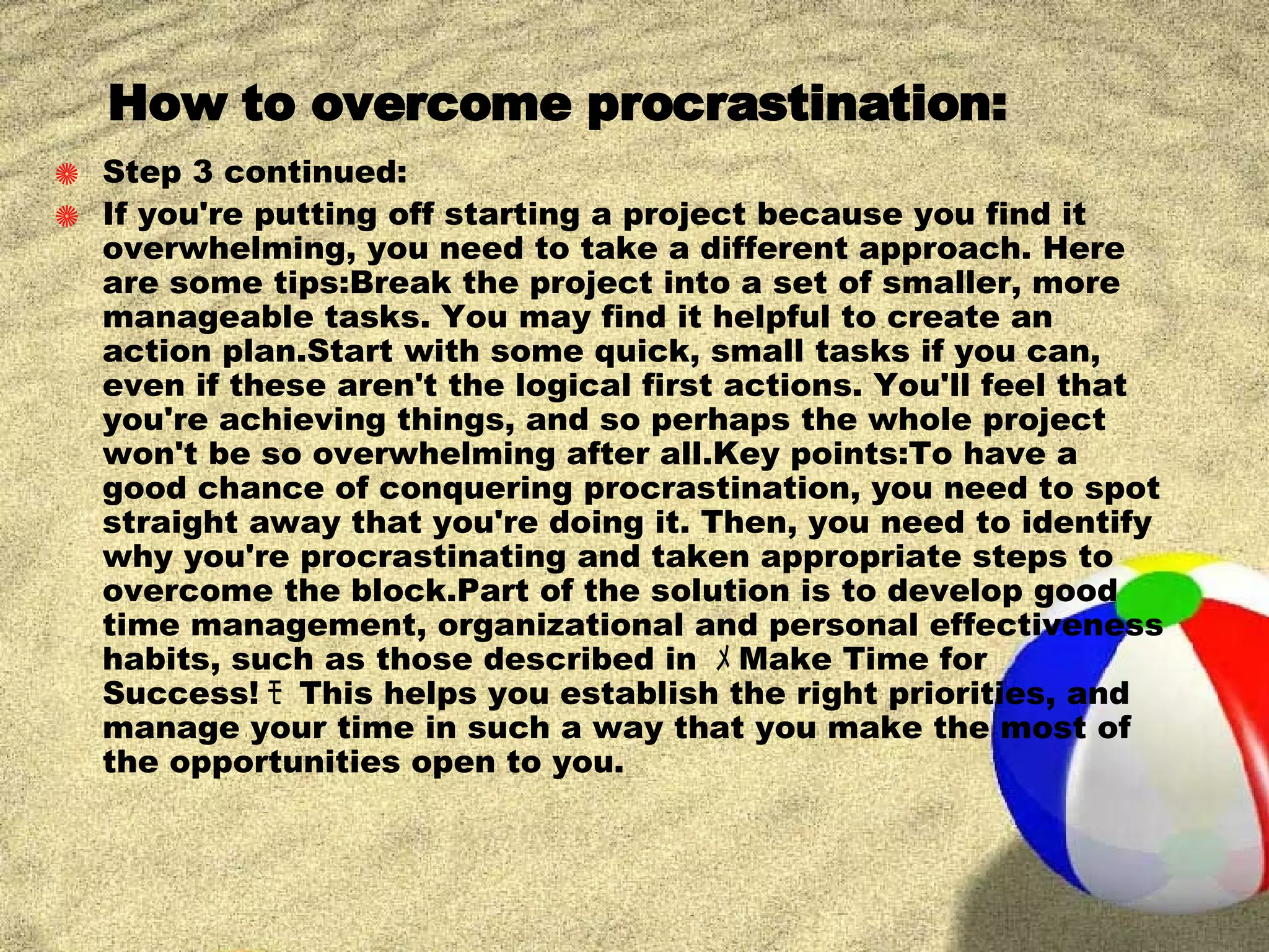 Procrastination | PPT
