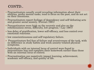 procrastination-DrRakhiSawlani.ppt