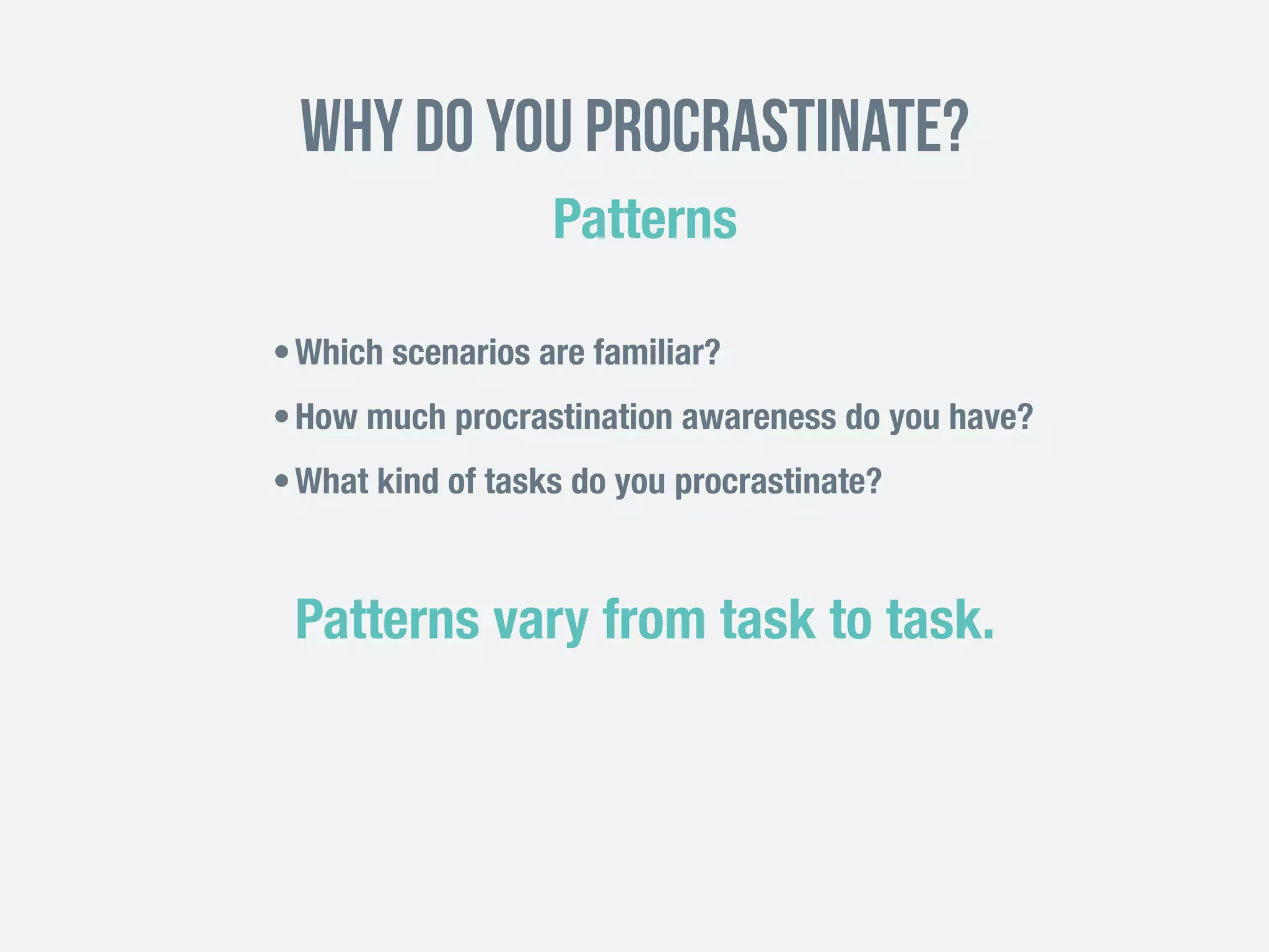 What causes procrastination and how to fix it | PDF
