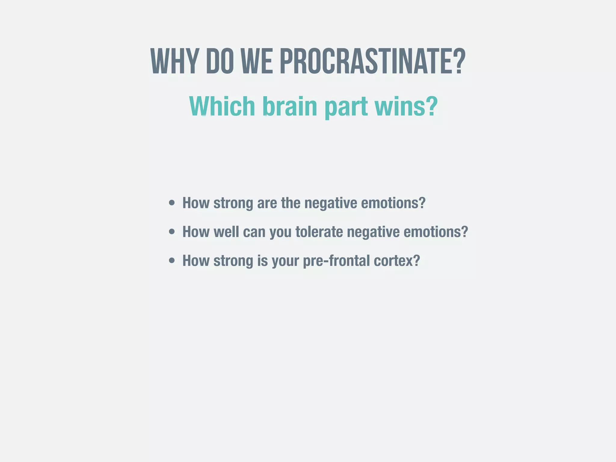 What causes procrastination and how to fix it | PDF