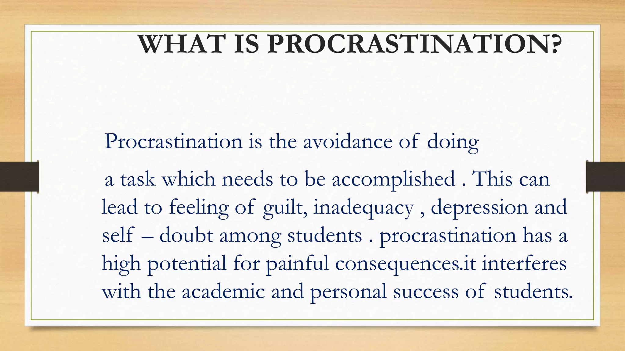 PROCRASTINATION 2.0.pptx