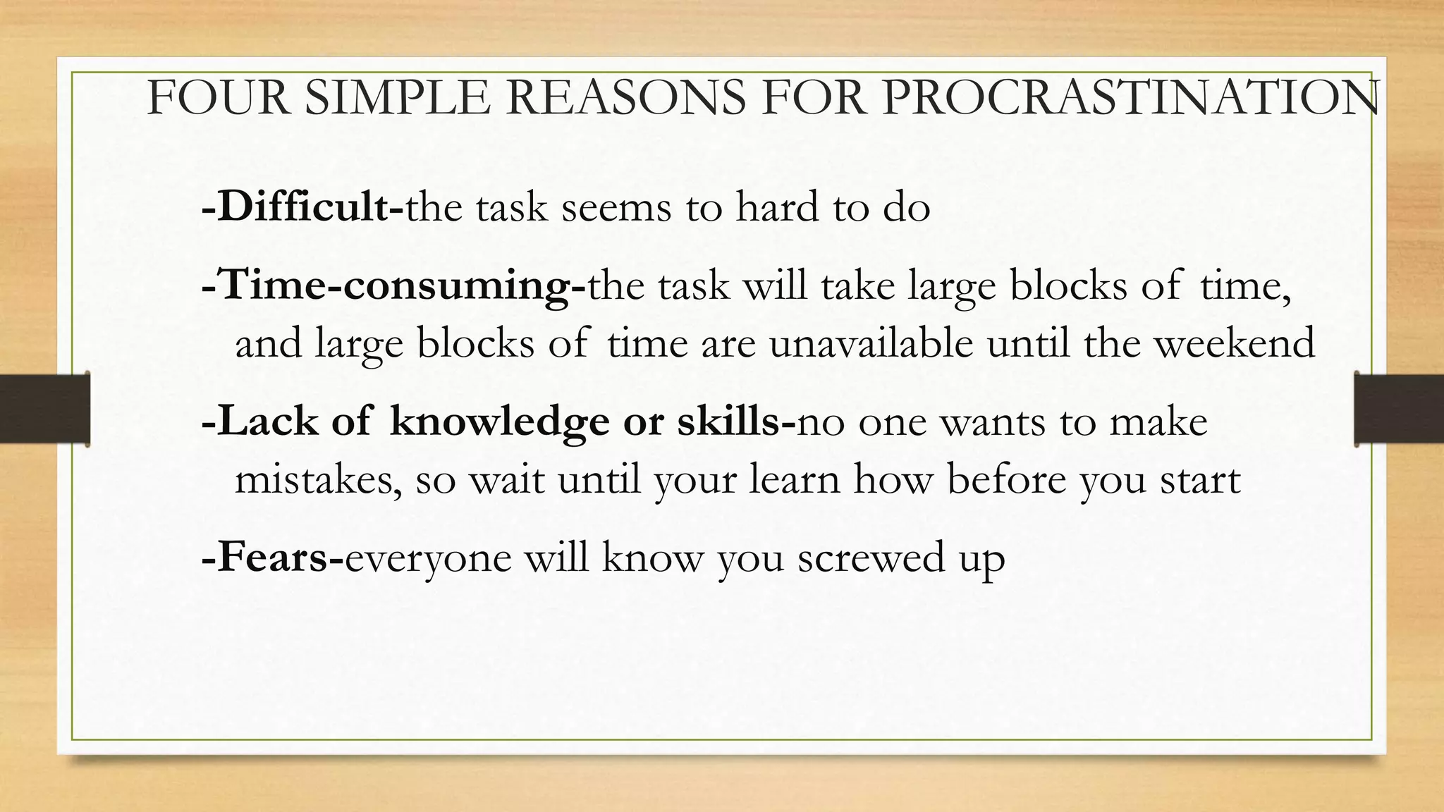 PROCRASTINATION 2.0.pptx