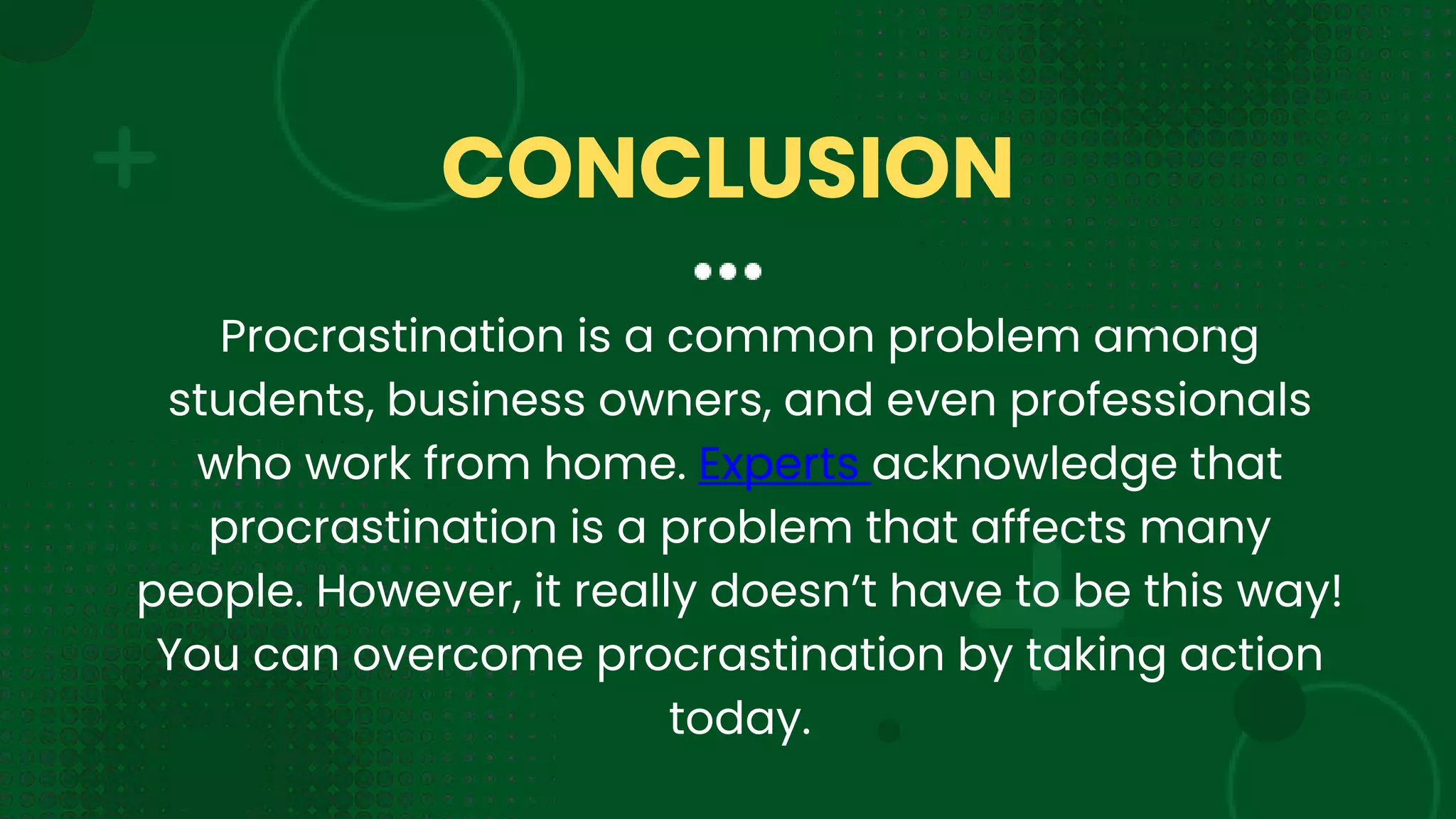 Causes and Effects Of Procrastination | PPTX