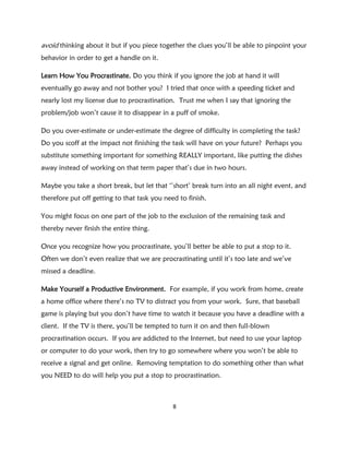 Procrastination Paradigms | PDF