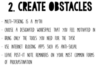 Procrastination Powerpoint | PDF