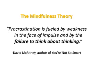 Procrastination Webinar | PPTX