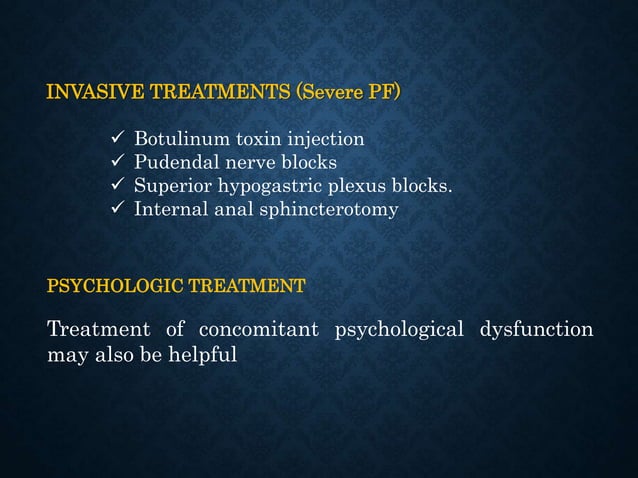 Proctalgia fugax: Anal Pain | PPTX