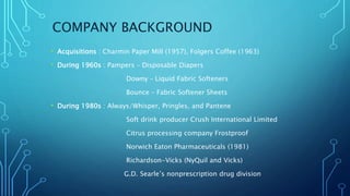 Procter and gamble hbs case study | PPTX