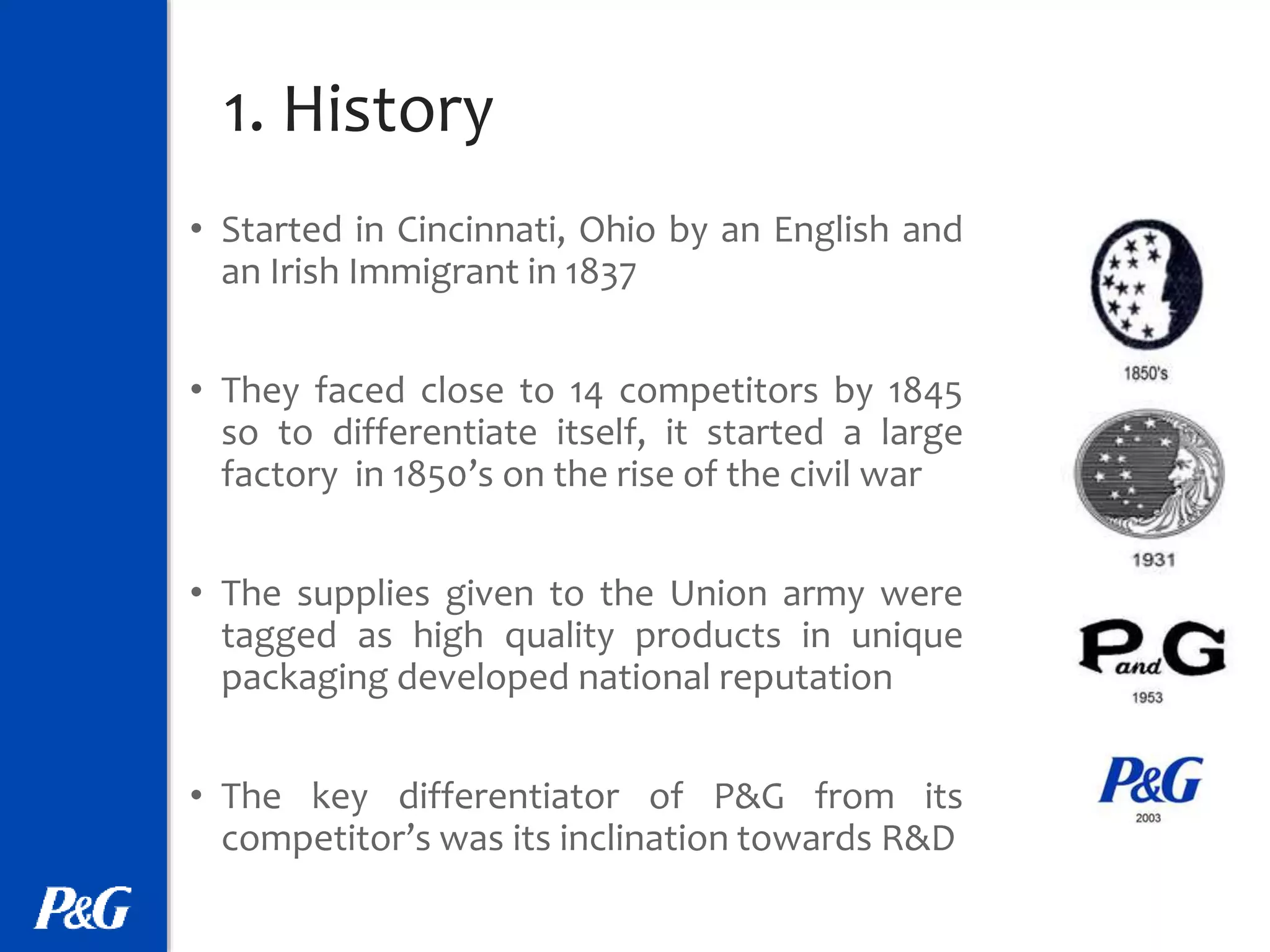 Procter & Gamble: Organization 2005 | PPTX