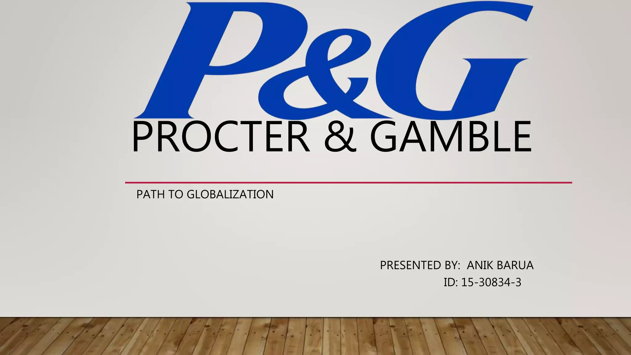 Procter & gamble | PPT
