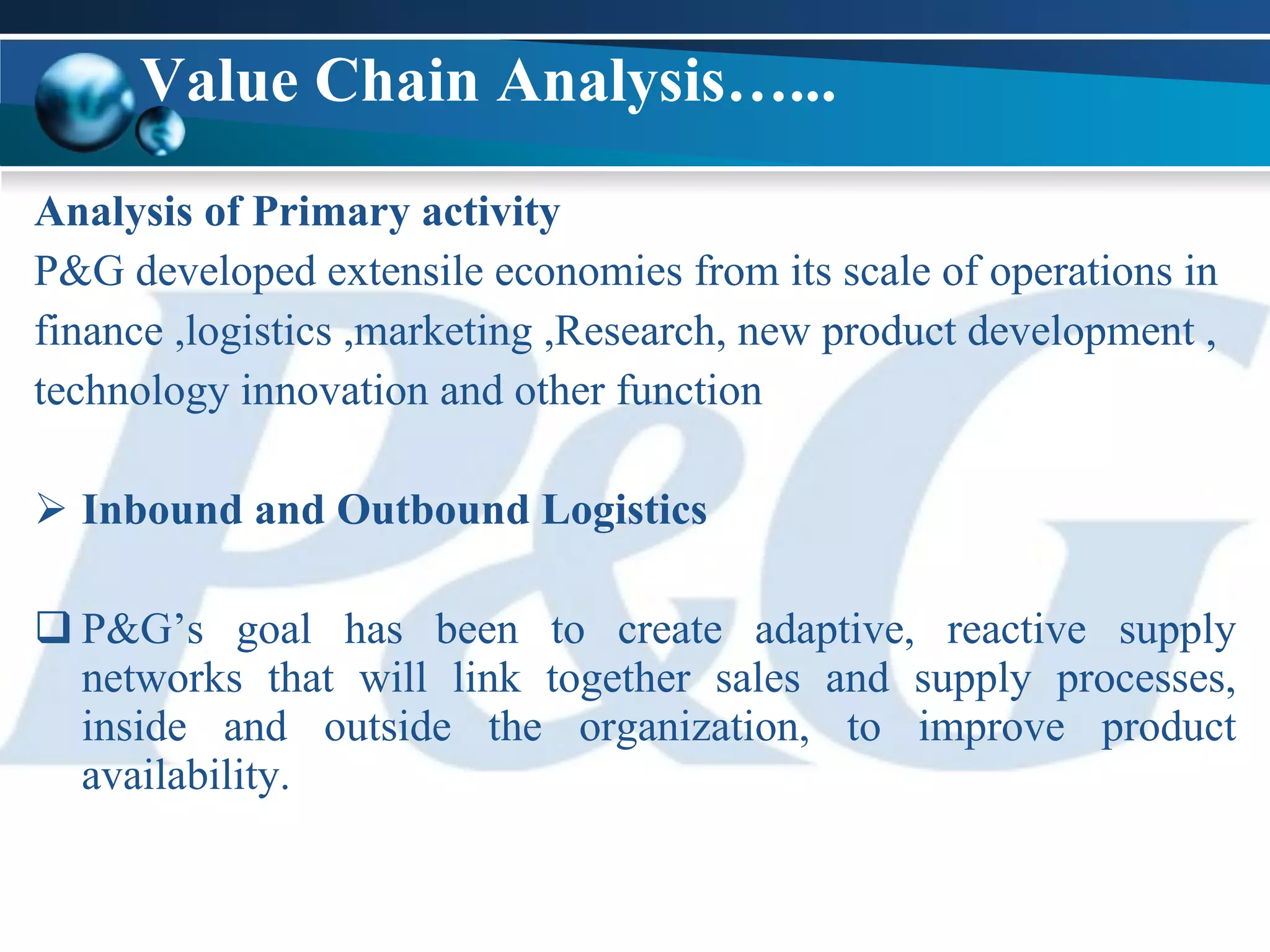 Procter & gamble marketing strategy | PPT