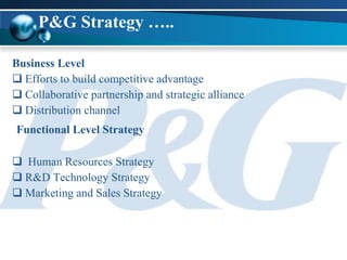 Procter & gamble marketing strategy | PPT