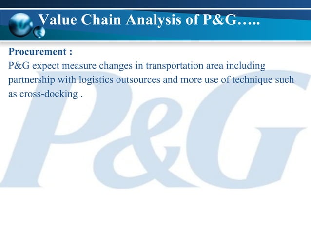 Procter & gamble marketing strategy | PPT