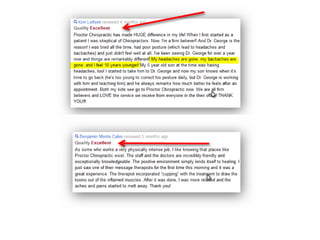 Proctor chiropractic | PPTX