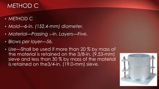 Proctor compaction test | PPTX