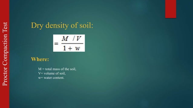 Proctor compaction test | PPTX | Standardized Testing | Educational ...