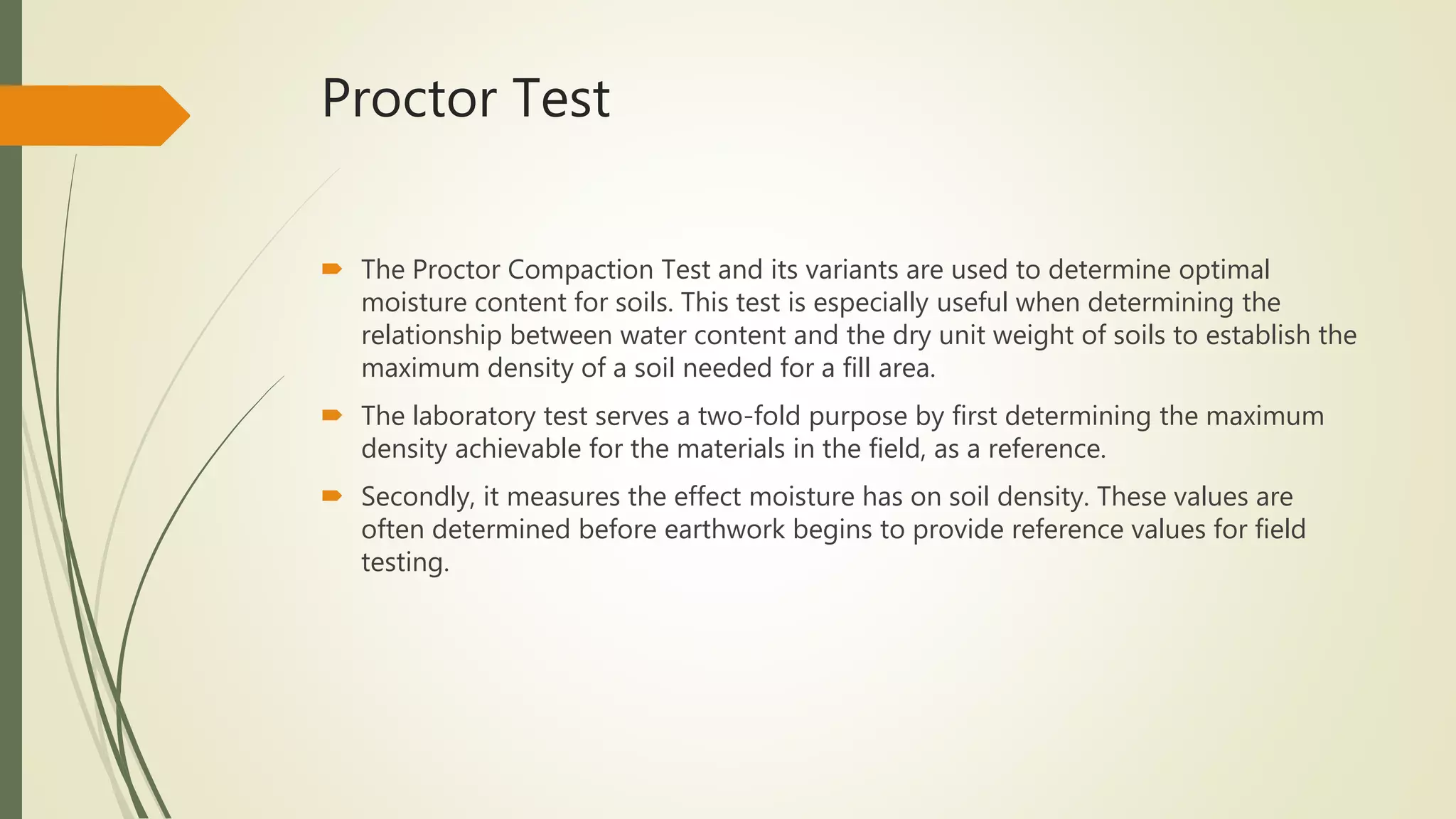 Proctor Compaction Test: A Basic Guide | PPTX