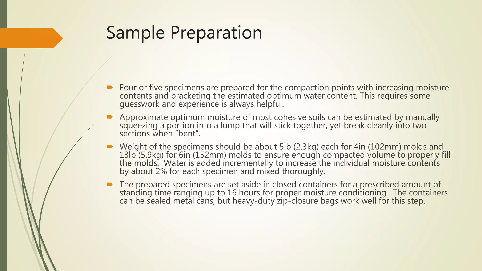 Proctor Compaction Test: A Basic Guide | PPTX