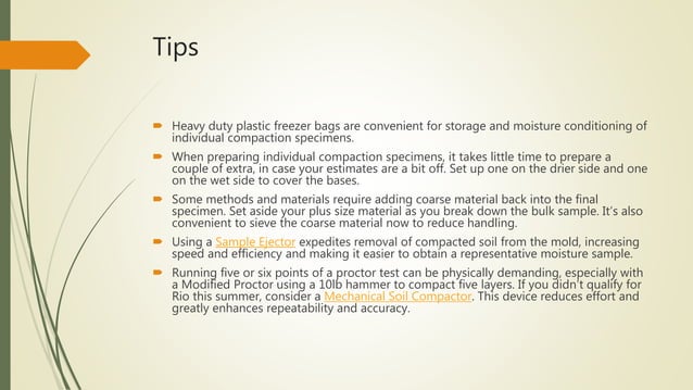 Proctor Compaction Test: A Basic Guide | PPTX | Standardized Testing ...