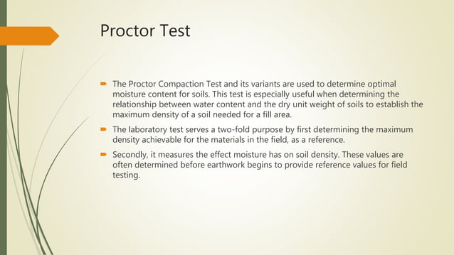 Proctor Compaction Test: A Basic Guide | PPTX | Standardized Testing ...